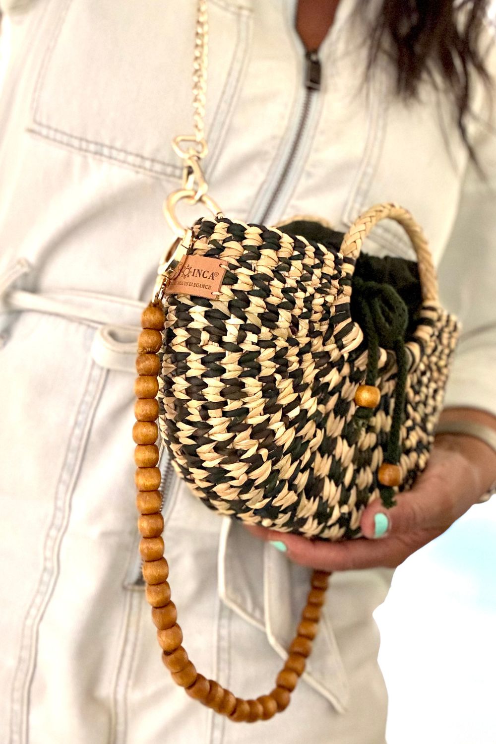 Handwoven Crossbody Bags – Small & Lightweight | Orange Inca